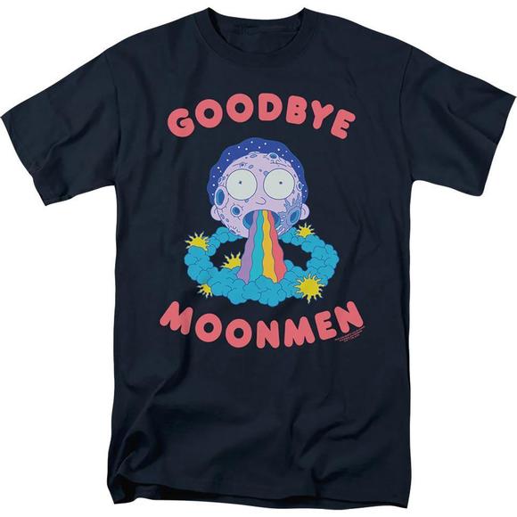 Tops | Goodbye Moonmen Rick And Morty Tshirt | Poshmark